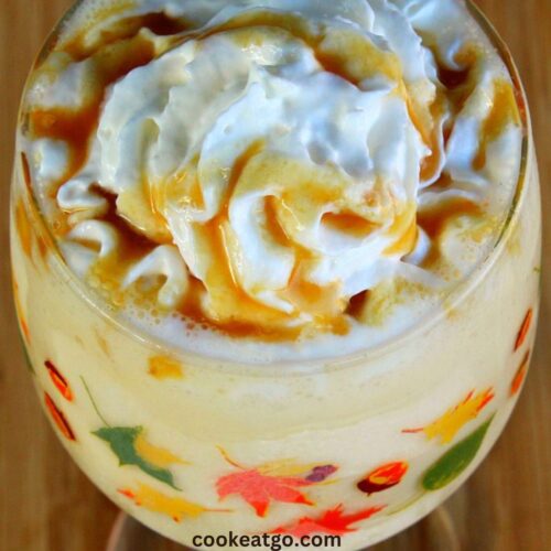 Frozen Bananas Foster Cocktail - Cook Eat Go