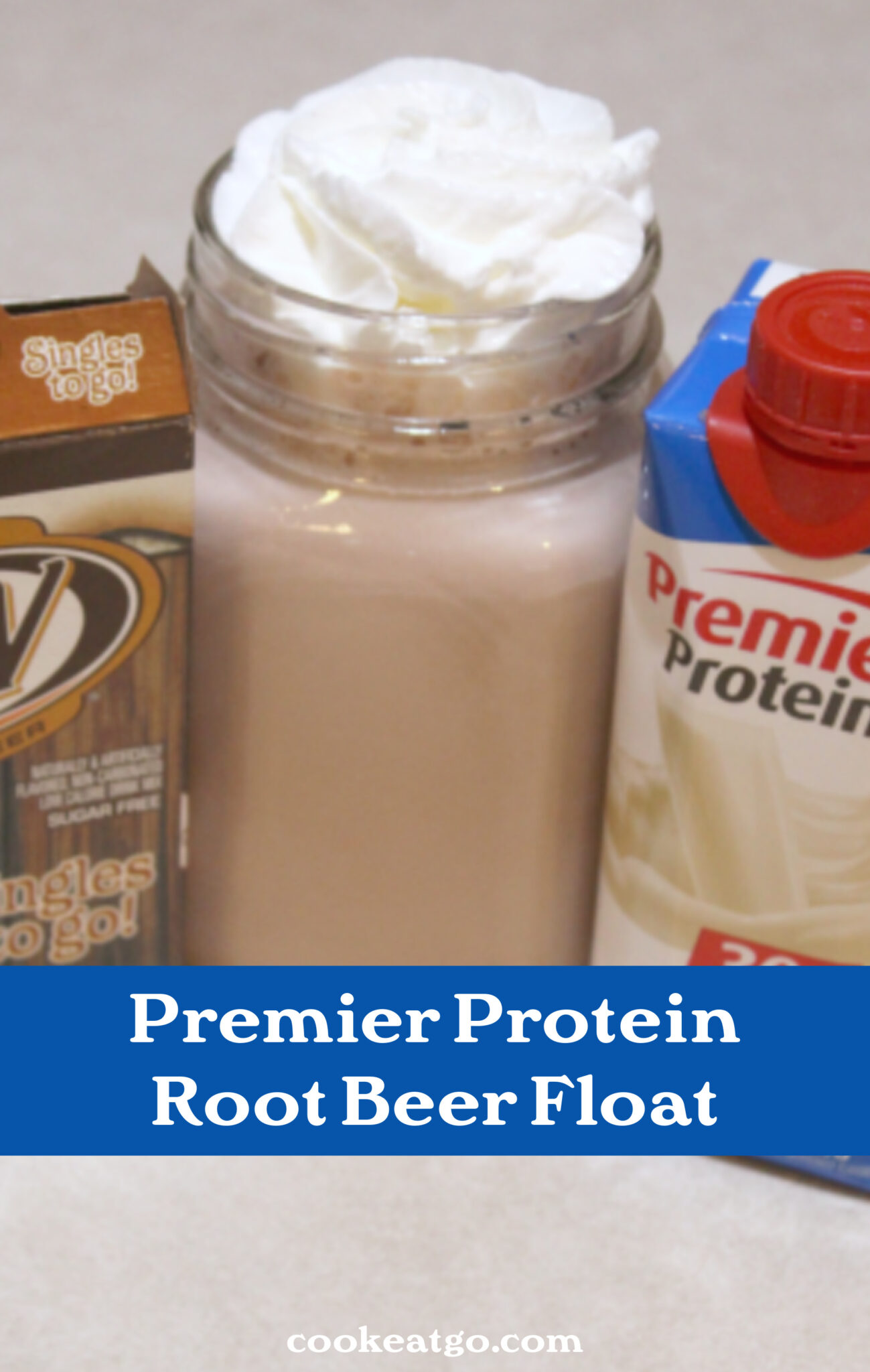 Root Beer Protein Shake Recipe - Cook Eat Go