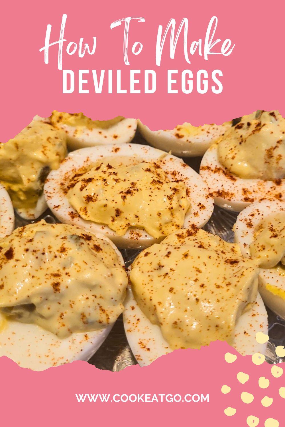 How To Make Deviled Eggs - Cook Eat Go
