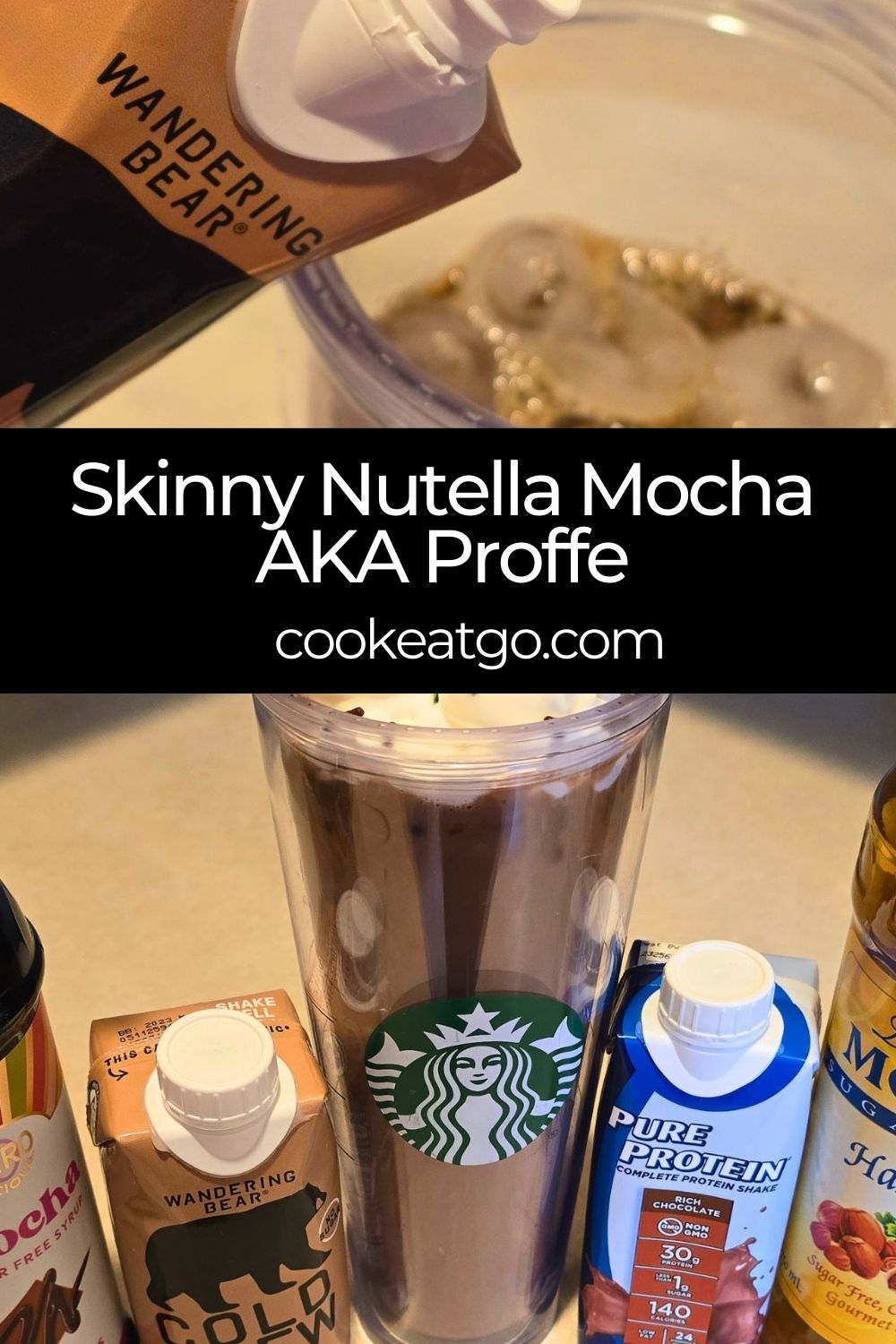 Skinny Nutella Mocha Recipe - Cook Eat Go