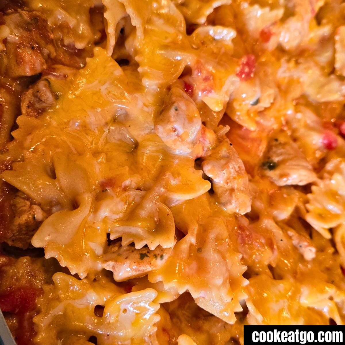 High Protein Chicken Pasta - Cook Eat Go