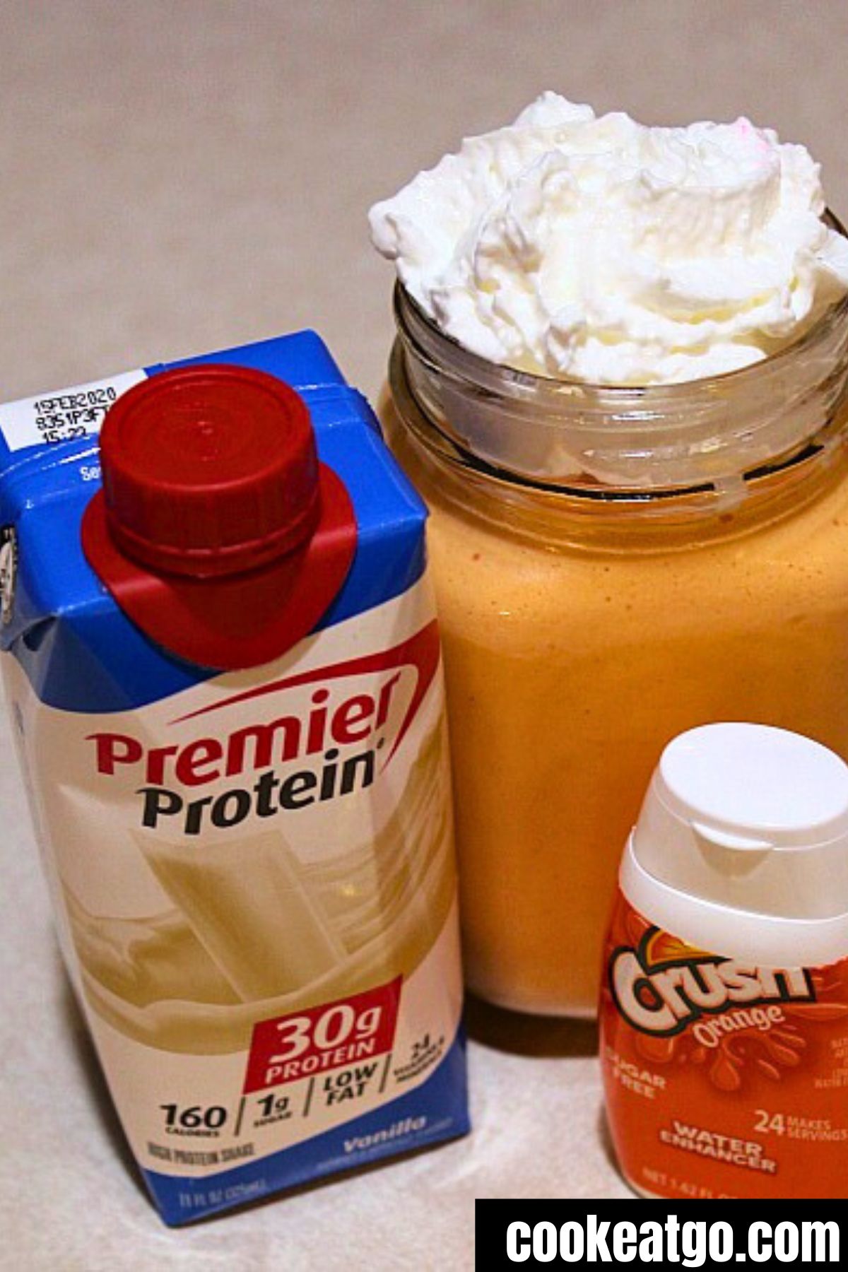 Orange Creamsicle Protein Shake Recipe - Cook Eat Go