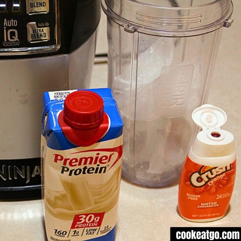 Orange Creamsicle Protein Shake Recipe - Cook Eat Go