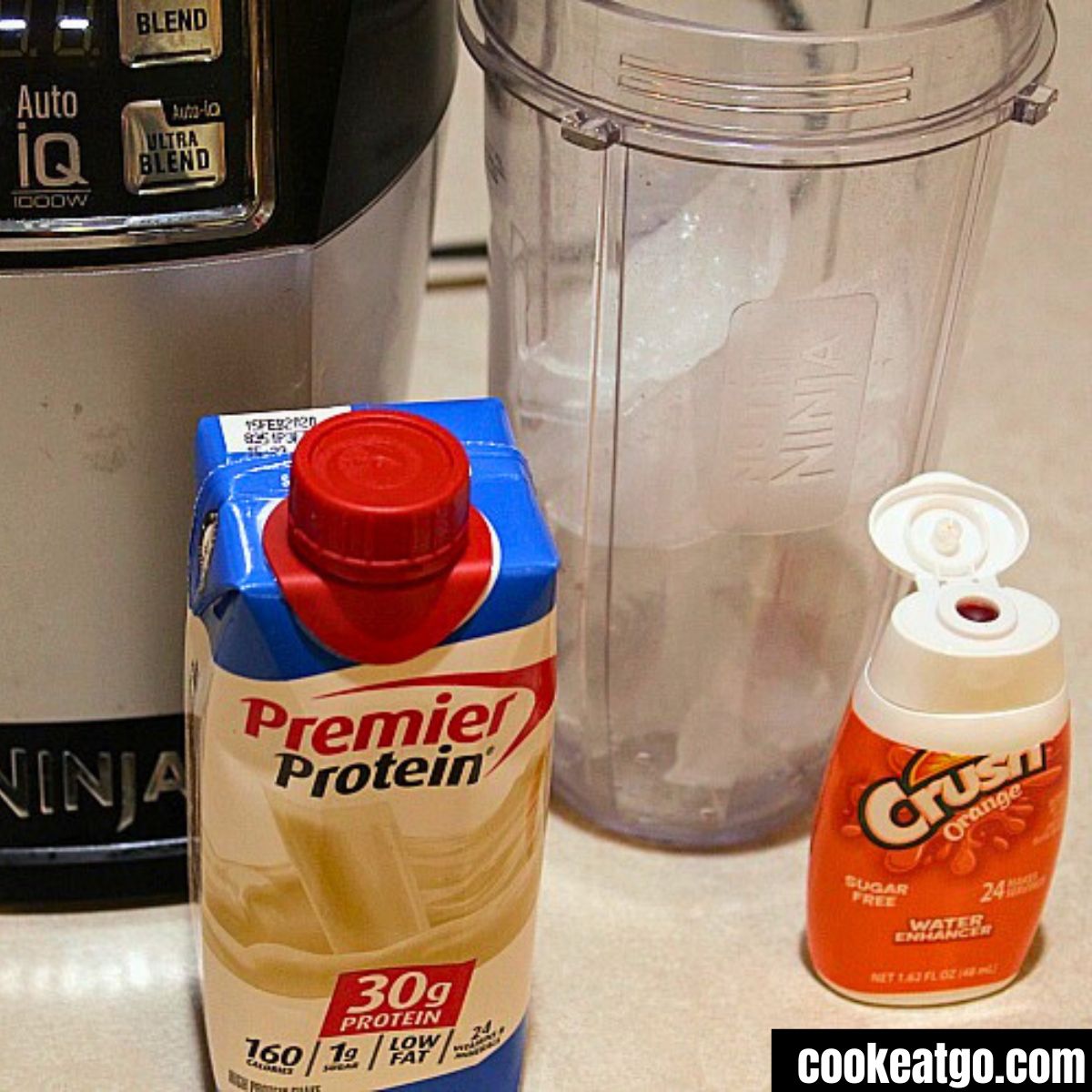 Orange Creamsicle Protein Shake Recipe - Cook Eat Go